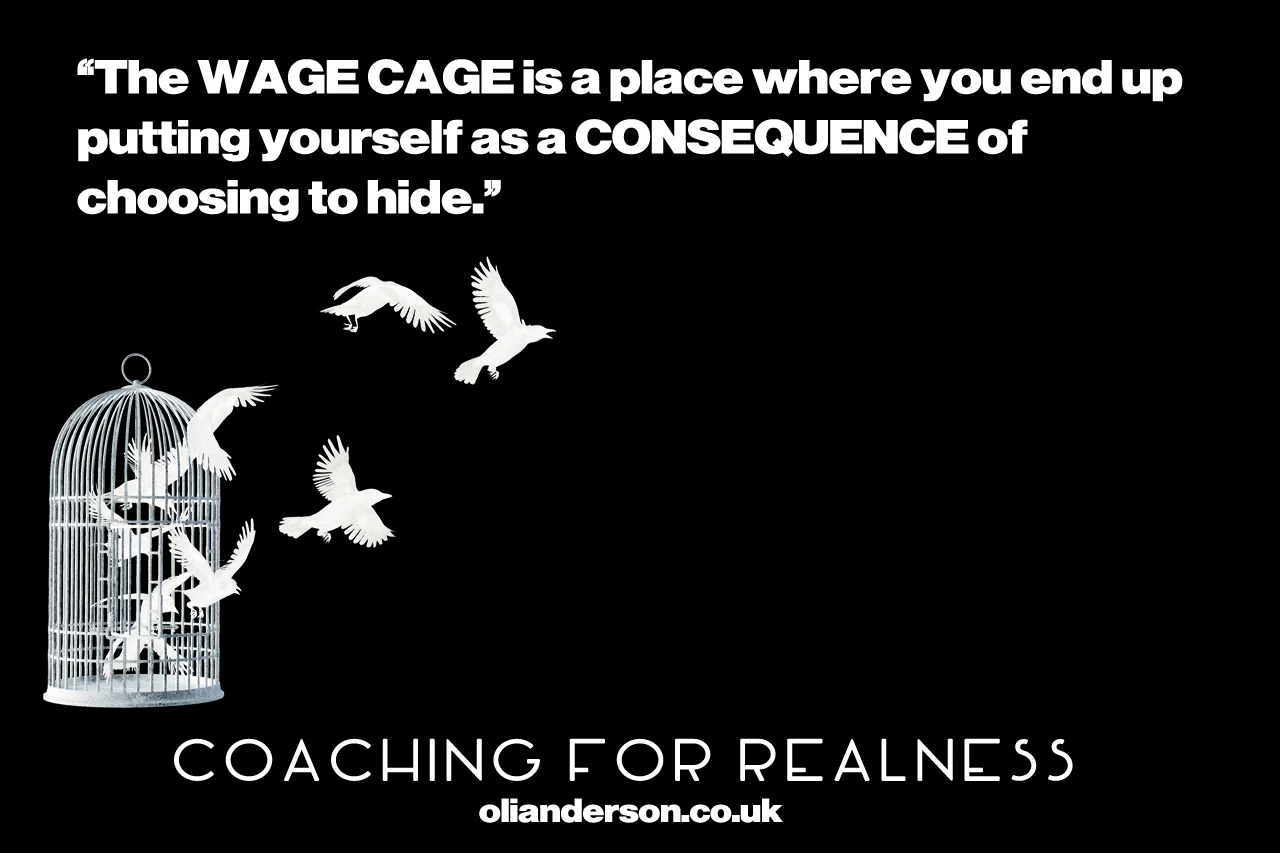 Wage Cage Escape Plan: Shifting into Real Life - Oli Anderson ...